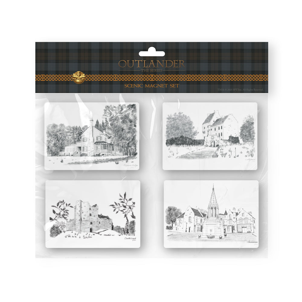 Outlander Scenic Sketch Magnet Set – Outlander Store